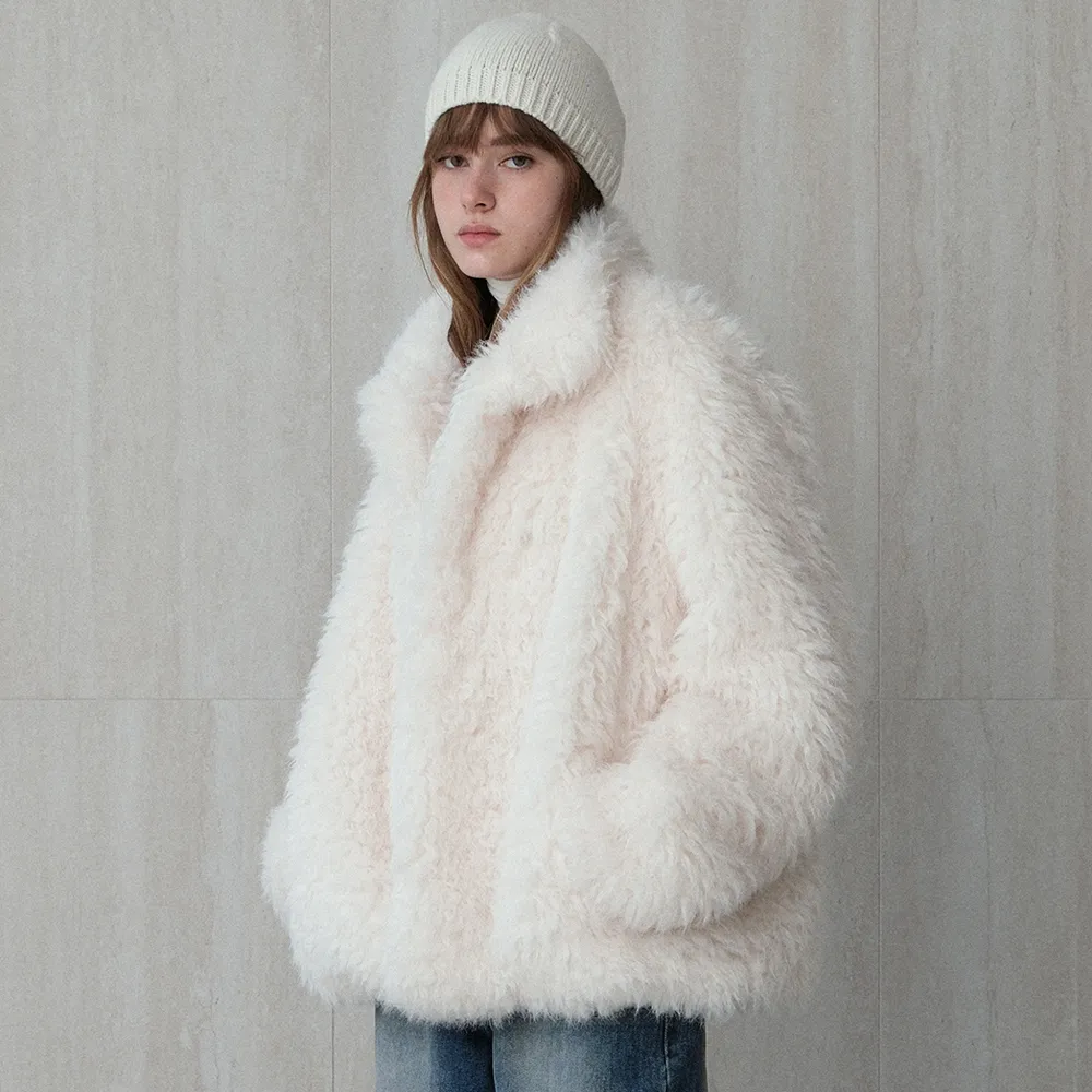 vintage fur half coat (ivory) - 감도 깊은 취향 셀렉트샵 29CM