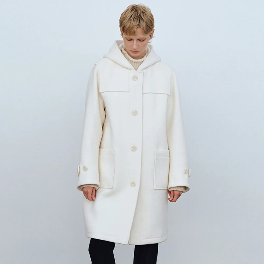 [에스파 윈터님 착용][3차 오더] Carol hooded coat (Ivory) - 감도 깊은 취향 셀렉트샵 29CM