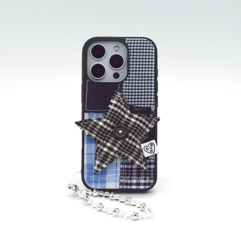 SUN CASE STAR PATCH BLACK - 감도 깊은 취향 셀렉트샵 29CM