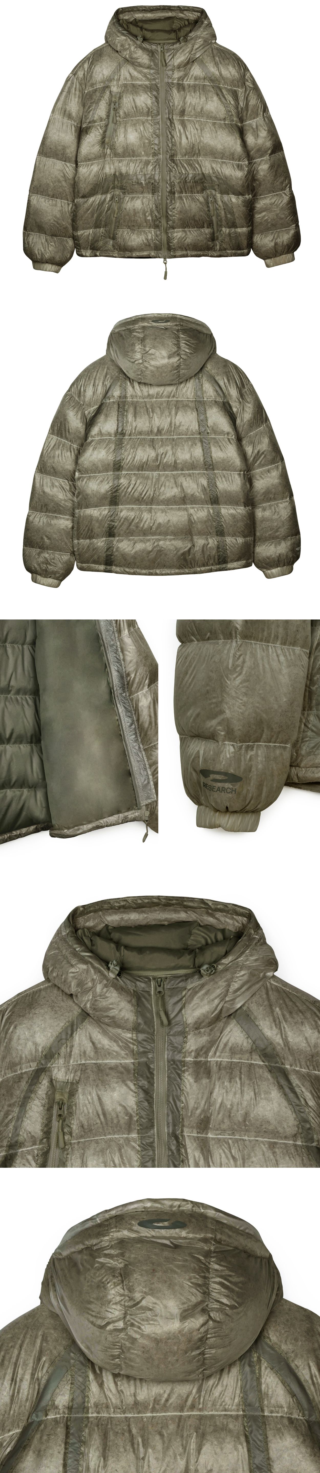 Alpine X-Ray D.D Shell Ultra Light Down Padding Khaki - 감도 깊은 취향 셀렉트샵 29CM