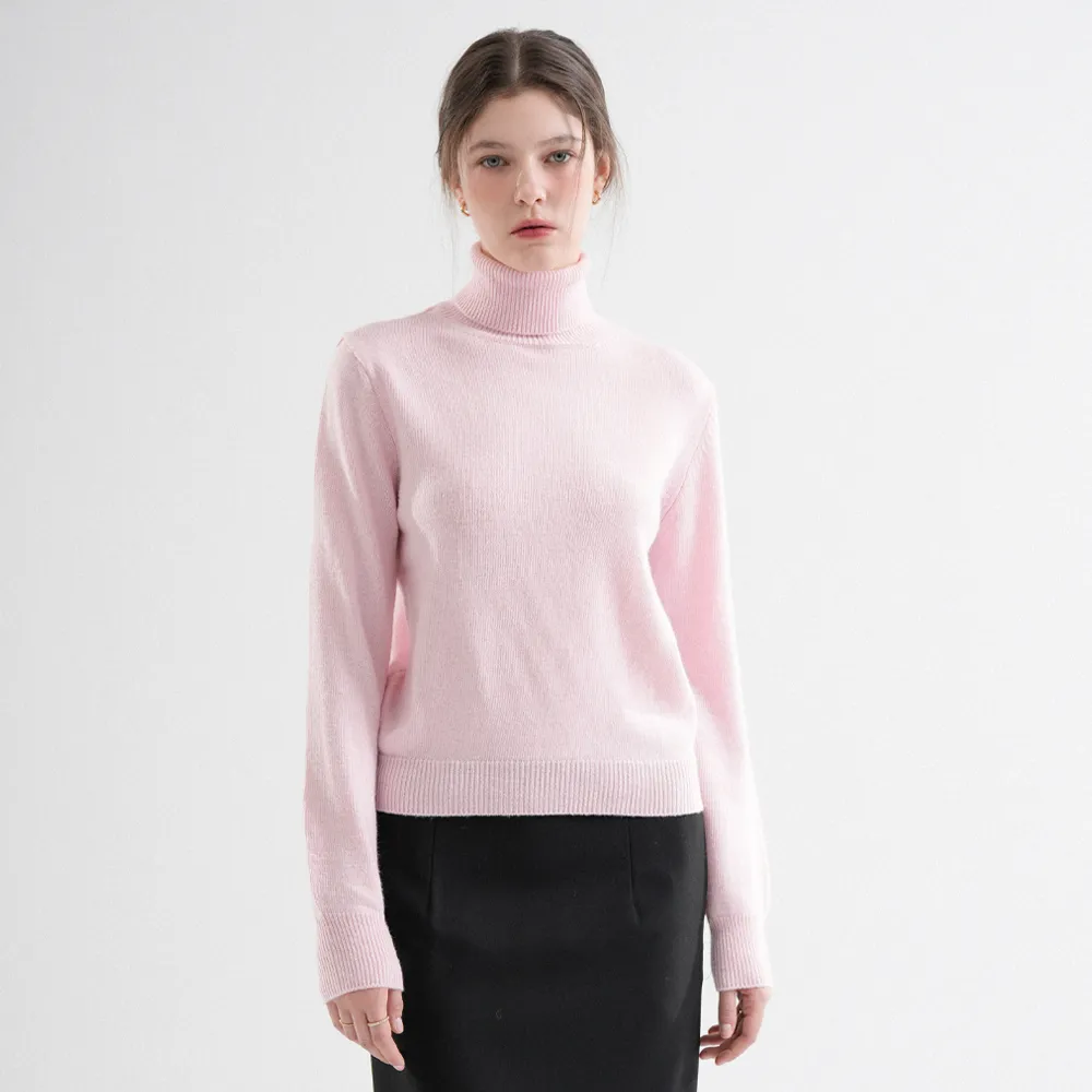 Cashmere Turtleneck Sweater (Pink) - 감도 깊은 취향 셀렉트샵 29CM