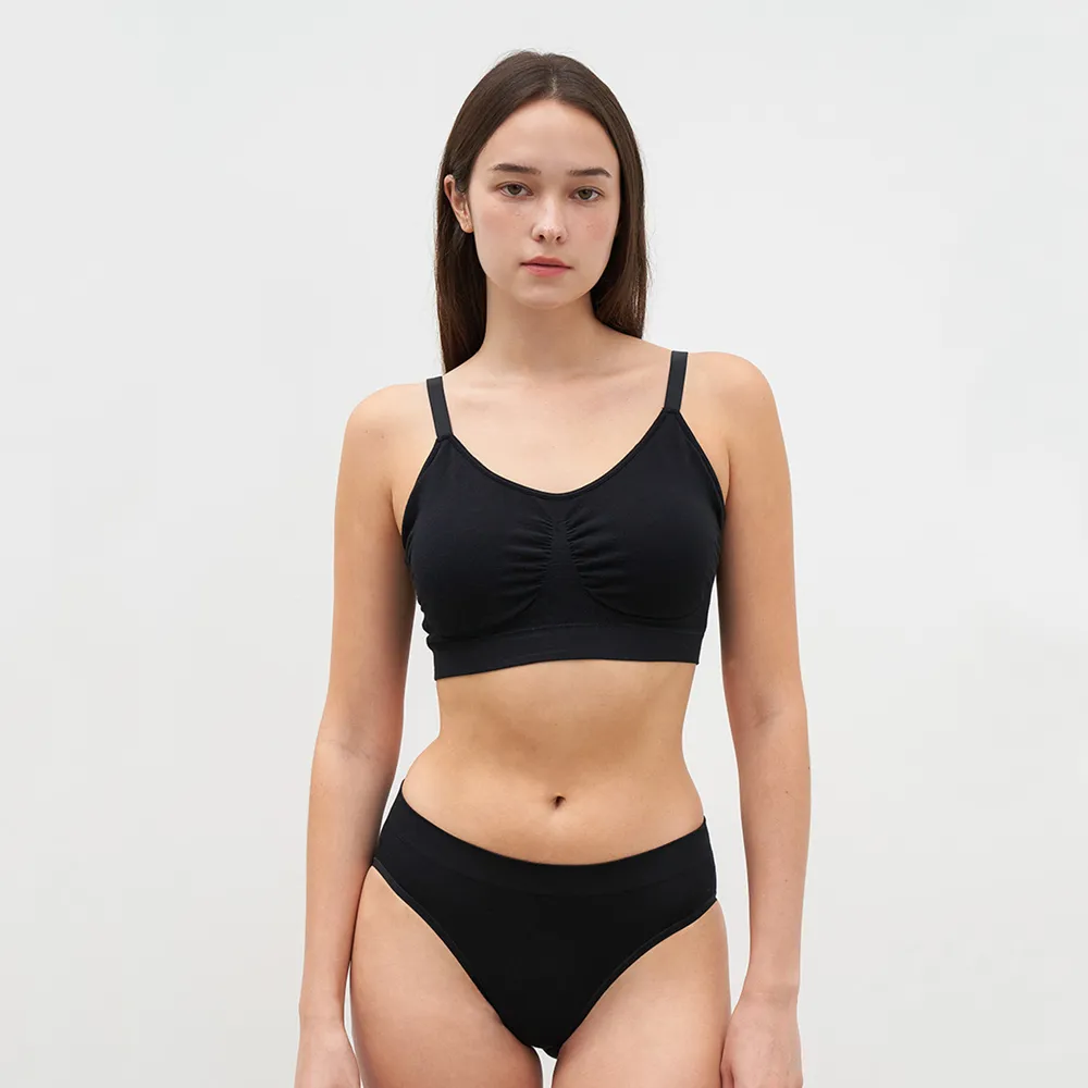 [SET] 모달 멜란지 맥시 브라 팬티 세트 - 감도 깊은 취향 셀렉트샵 29CM