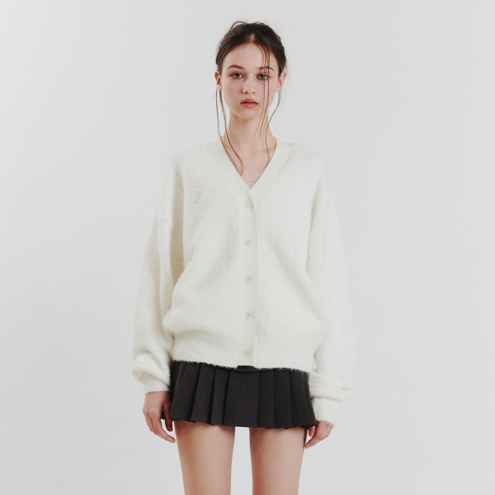 EVA FUR CARDIGAN white - 감도 깊은 취향 셀렉트샵 29CM