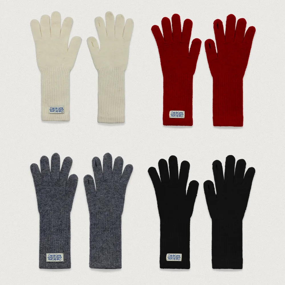 WOOL BLEND LONG GLOVES [4COLOR] - 감도 깊은 취향 셀렉트샵 29CM