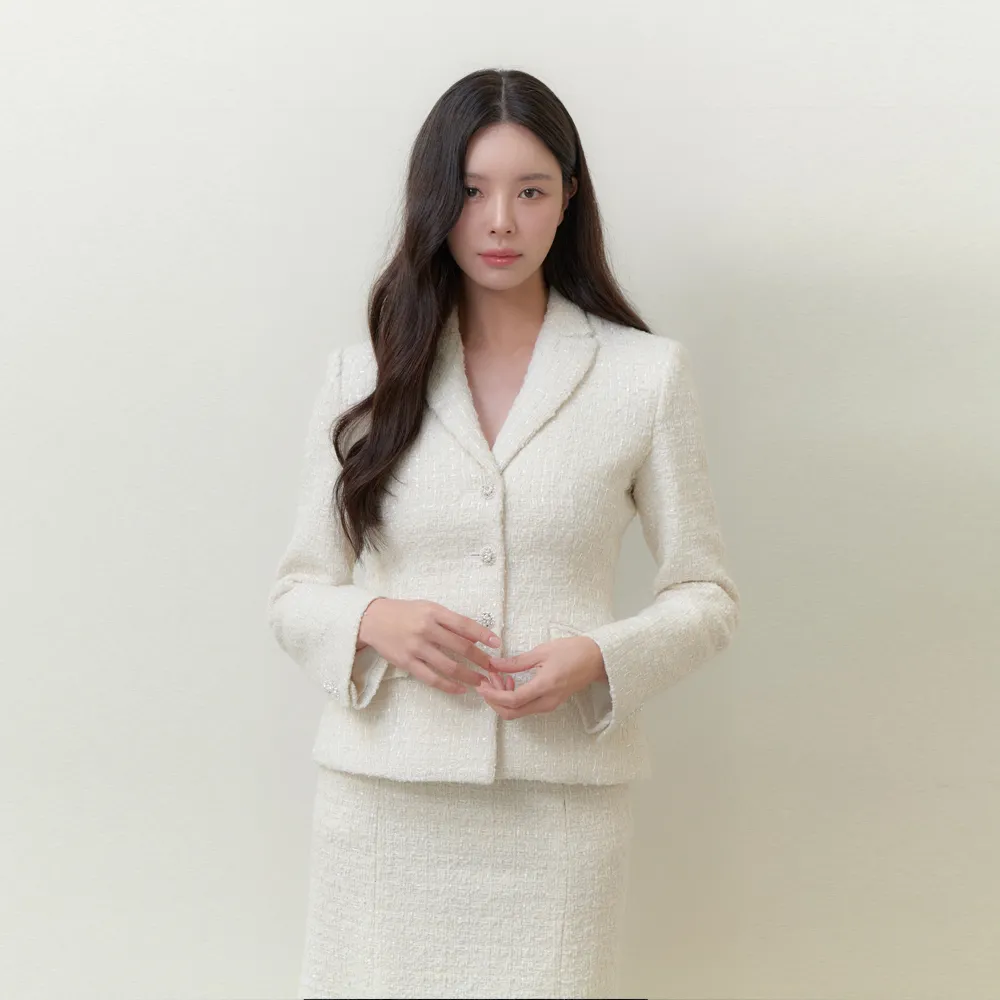 Tweed Signature Tailored Jacket / Ivory(2color) - 감도 깊은 취향 셀렉트샵 29CM