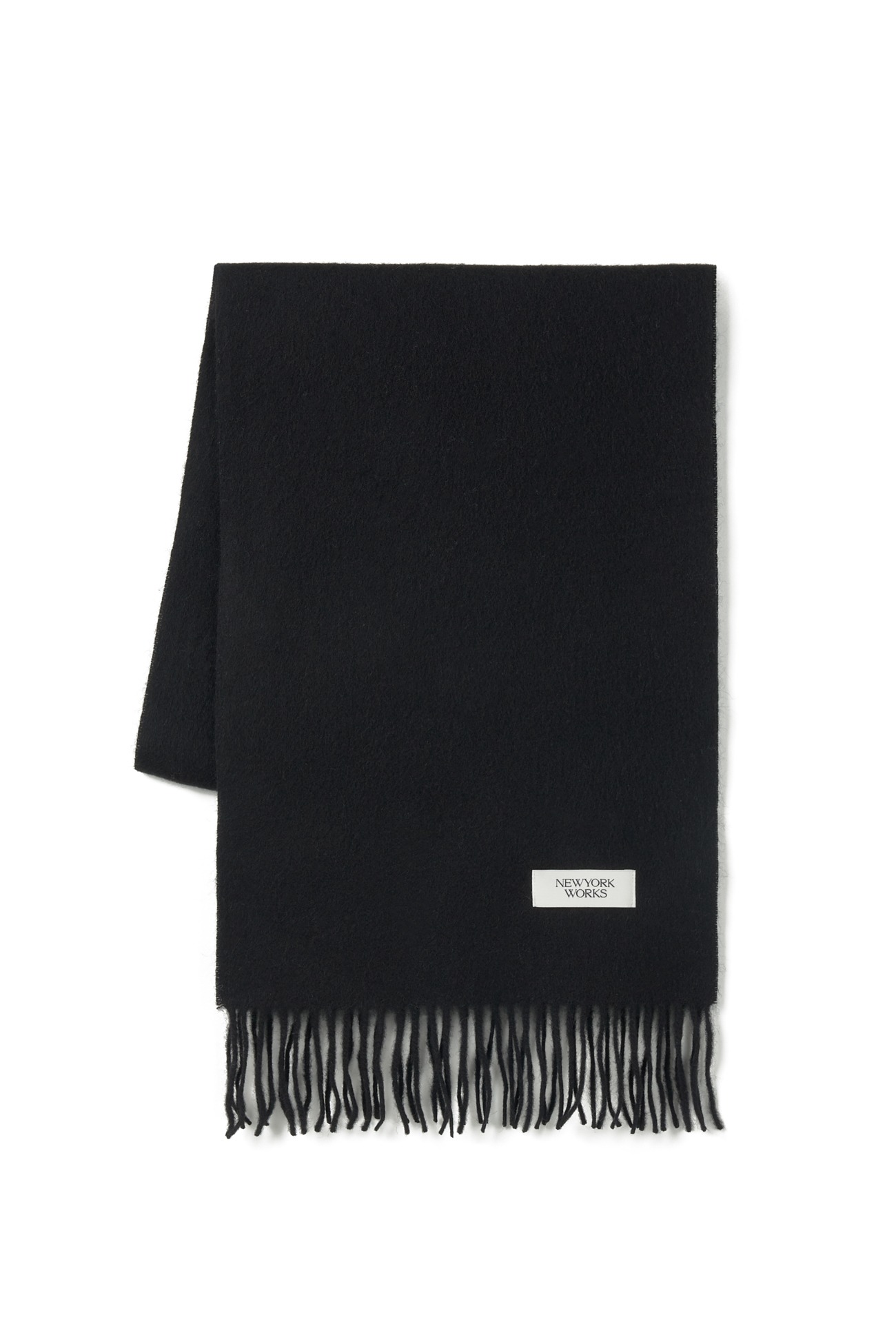 [GIFTBOX] WOOL100% CLASSIC MUFFLER_BLACK - 감도 깊은 취향 셀렉트샵 29CM