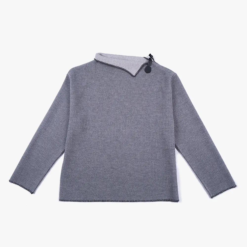 TOGGLE KNIT TOP / GRAY - 감도 깊은 취향 셀렉트샵 29CM