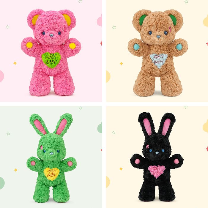 bookaz 허그 베이비 테디베어 토끼 인형 필로우 애착 쿠션 집들이 선물 - 감도 깊은 취향 셀렉트샵 29CM