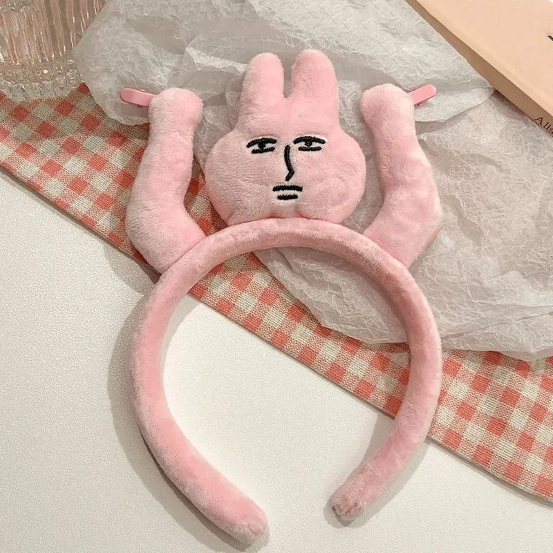 bookaz 뭘 봐 엄근진 토끼 머리띠 헤어밴드 집게 핀 소품 - 감도 깊은 취향 셀렉트샵 29CM