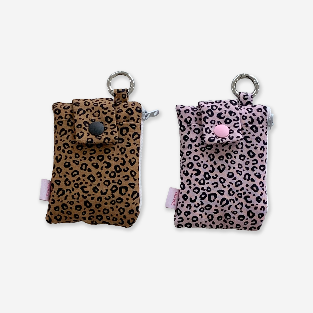 leopard mini pouch keyring (2 colors) - 감도 깊은 취향 셀렉트샵 29CM