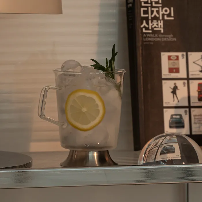 실버 핸들 내열 글라스 4SET (300ml 2P+400ml 2P) - 감도 깊은 취향 셀렉트샵 29CM