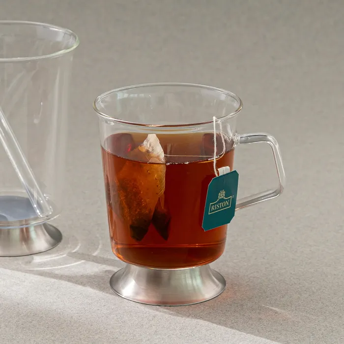 실버 핸들 내열유리 글라스 유리컵300ML - 감도 깊은 취향 셀렉트샵 29CM