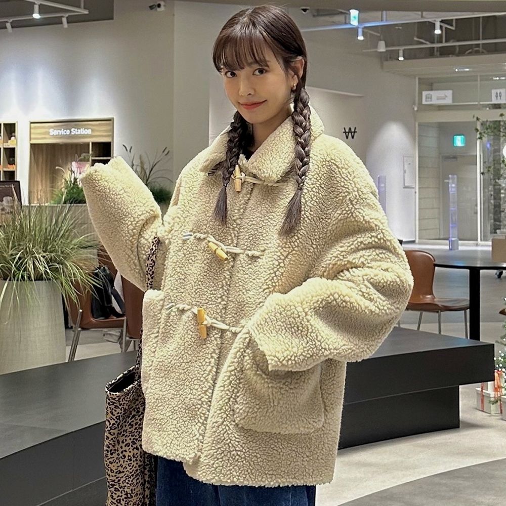 Duffle collar wool mustang coat_Beige - 감도 깊은 취향 셀렉트샵 29CM