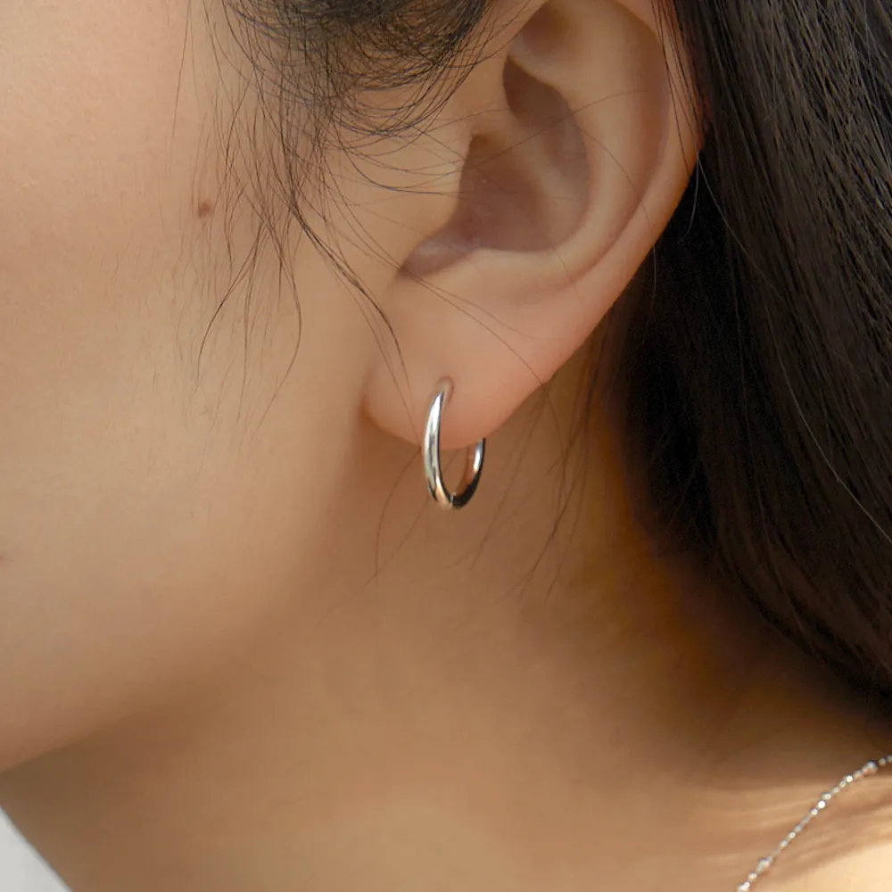 Basic ring earring(3size) - 감도 깊은 취향 셀렉트샵 29CM