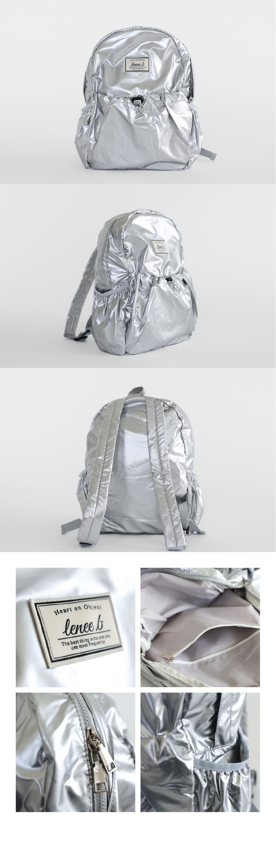 스트링 백팩 실버 String backpack Silver - 감도 깊은 취향 셀렉트샵 29CM