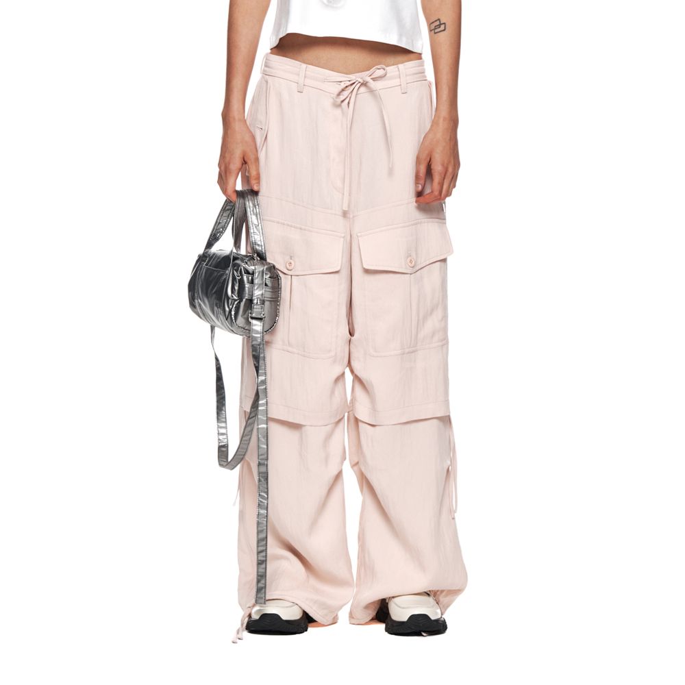 RAYON STRING CARGO PANTS IN LIGHT PINK - 감도 깊은 취향 셀렉트샵 29CM