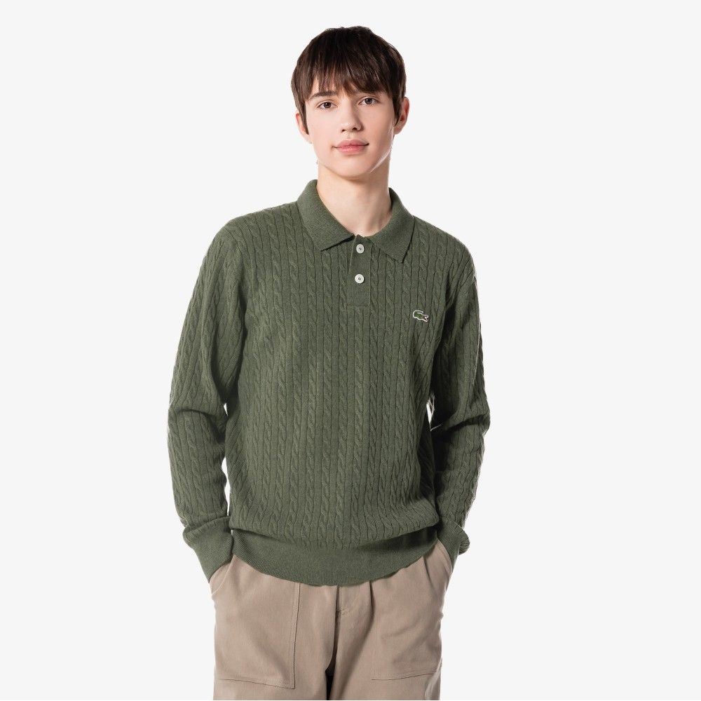 남성 케이블 스웨터 폴로 AH480E-54N BMY - 감도 깊은 취향 셀렉트샵 29CM