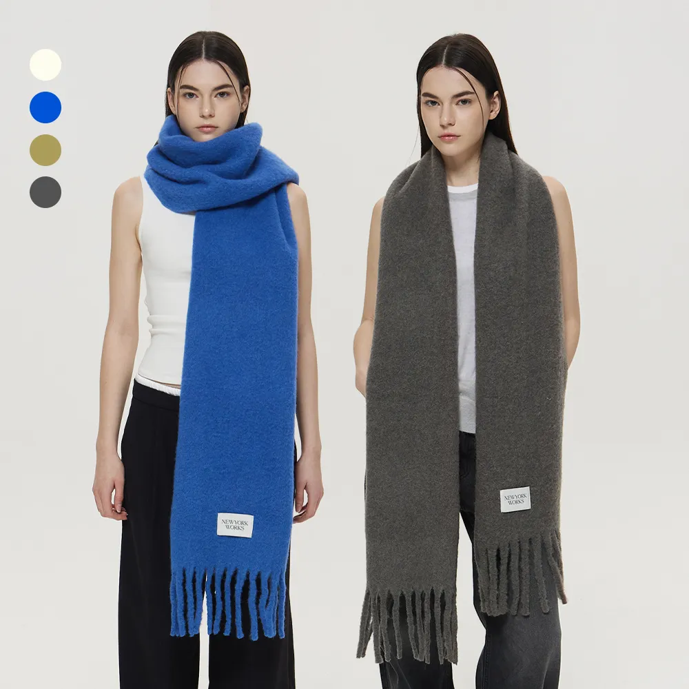 [29CM단독] WOOL BIG WIDE LONG MUFFLER 4COLOR - 감도 깊은 취향 셀렉트샵 29CM