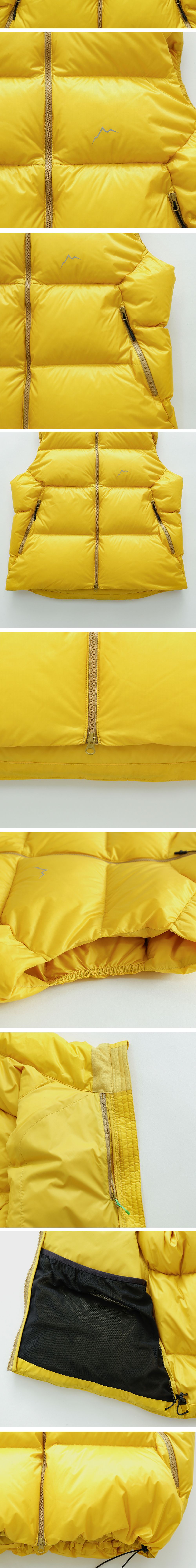 DOWN VEST (Yellow) - 감도 깊은 취향 셀렉트샵 29CM