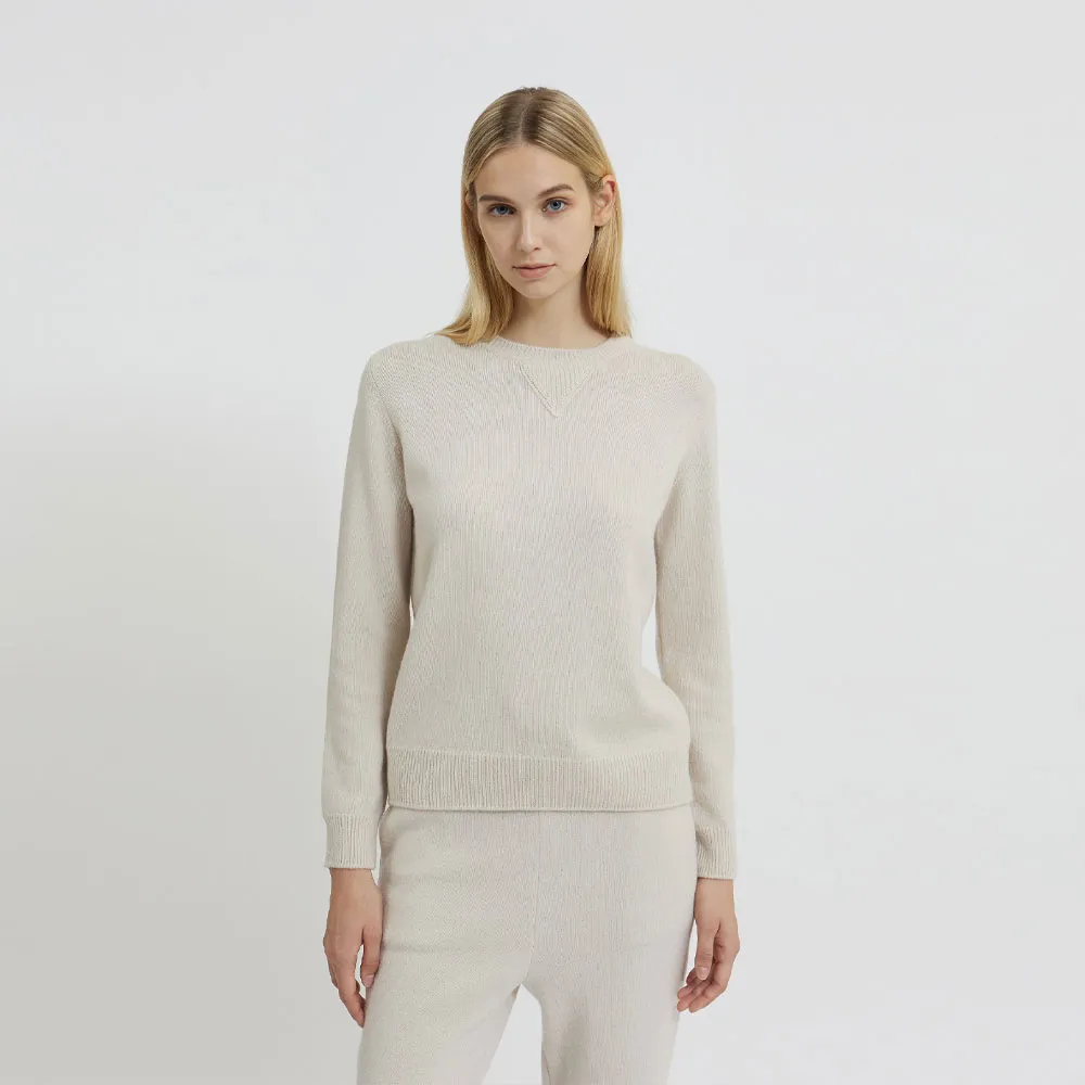 Triangle Point Knit Top Oatmeal - 감도 깊은 취향 셀렉트샵 29CM