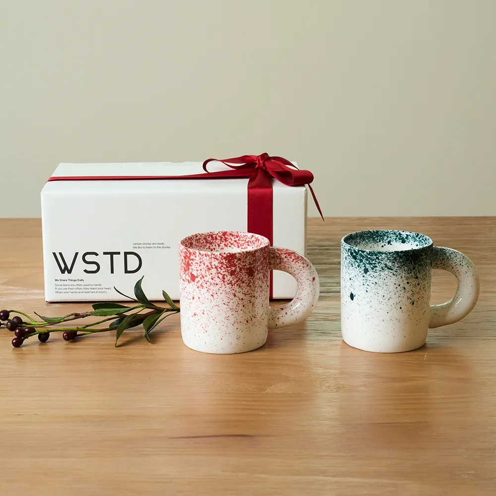 [선물포장][스프링클] 글로시 D머그 350ml_2P 세트 (5 colors) - 감도 깊은 취향 셀렉트샵 29CM