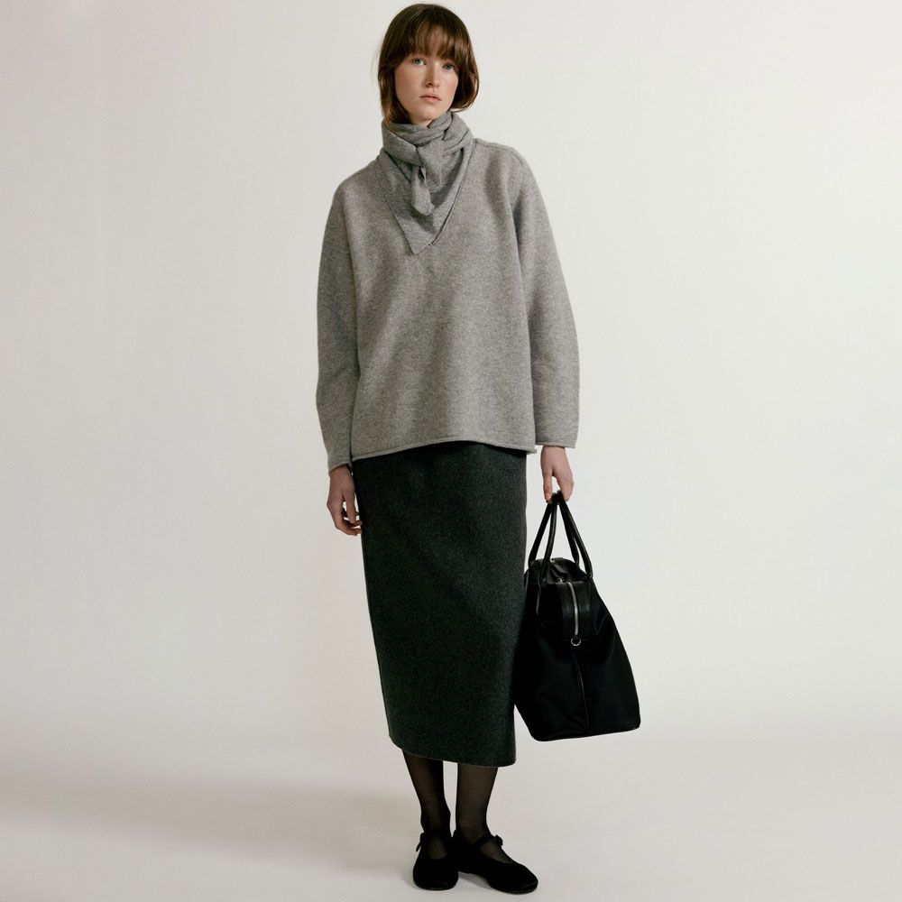 Sander skirt (Dark gray) - 감도 깊은 취향 셀렉트샵 29CM