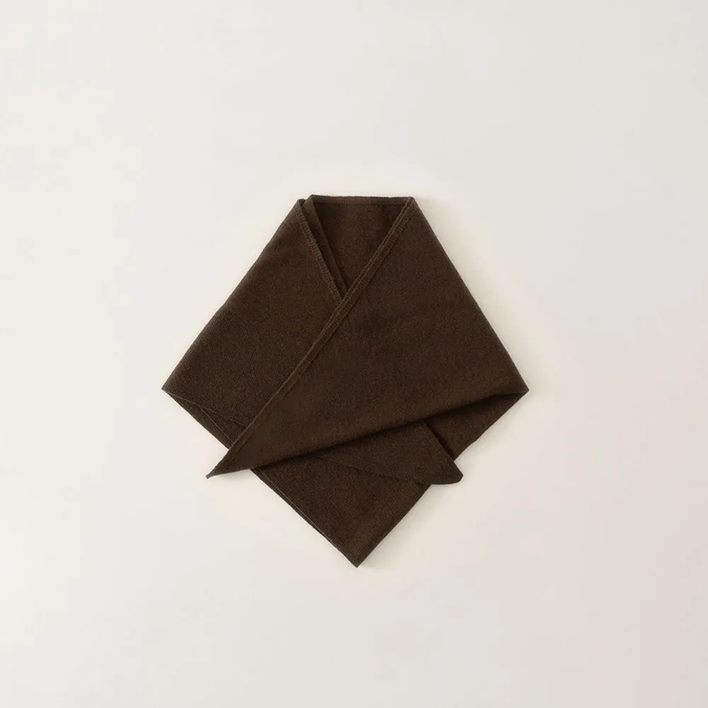 Triangle cashmere muffler (Brown) - 감도 깊은 취향 셀렉트샵 29CM