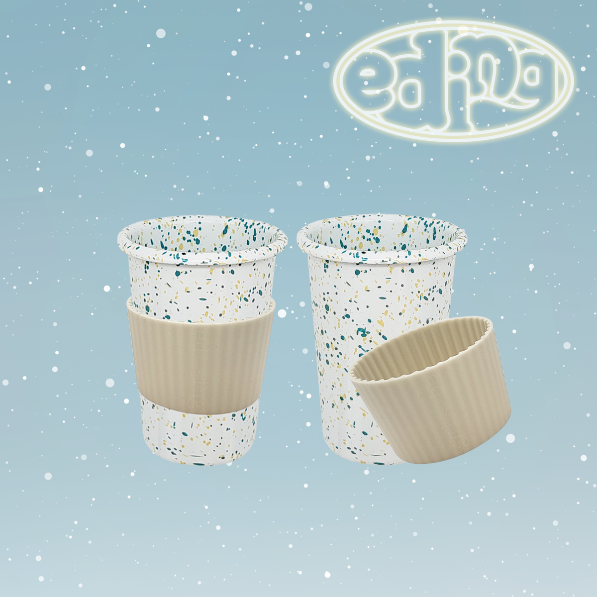 에딩 밀키웨이 법랑컵 롱텀블러 450ml 2P세트 9color (Gift box) - 감도 깊은 취향 셀렉트샵 29CM