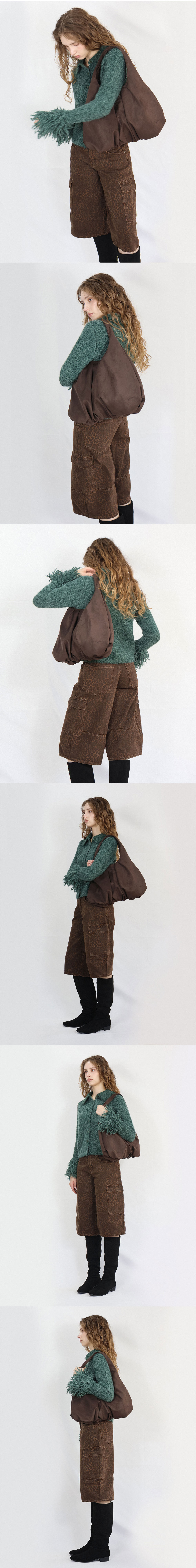 Rustling shoulder bag [Suede brownie] - 감도 깊은 취향 셀렉트샵 29CM