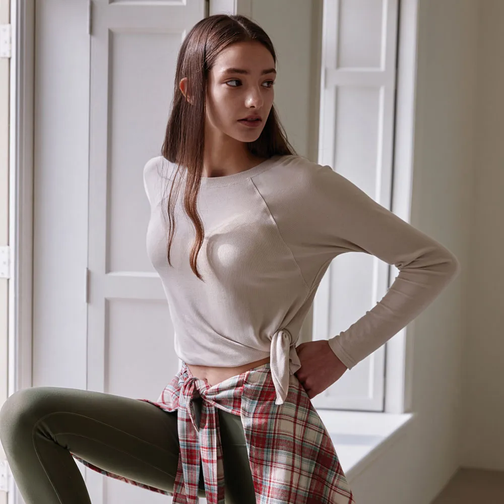 소프트 슬릿 커버업 티셔츠 DEVI-T0027-오트밀 - 감도 깊은 취향 셀렉트샵 29CM