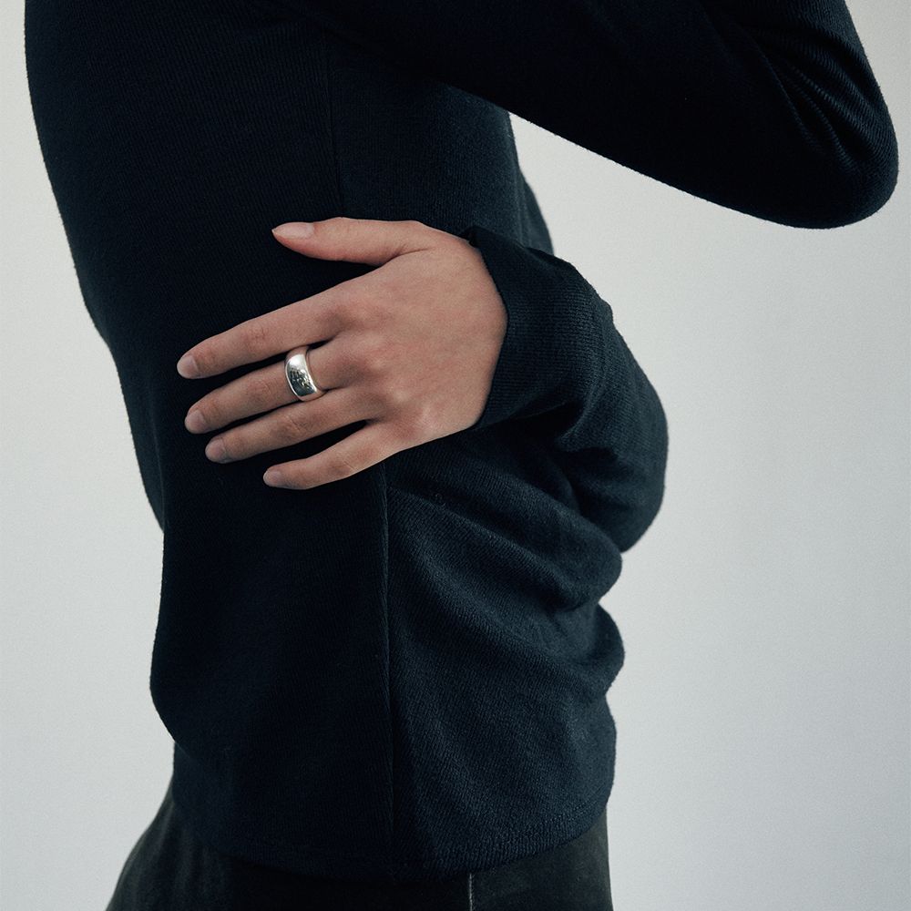 [925 silver] Cinq.silver.218 / grand plein ring - 감도 깊은 취향 셀렉트샵 29CM