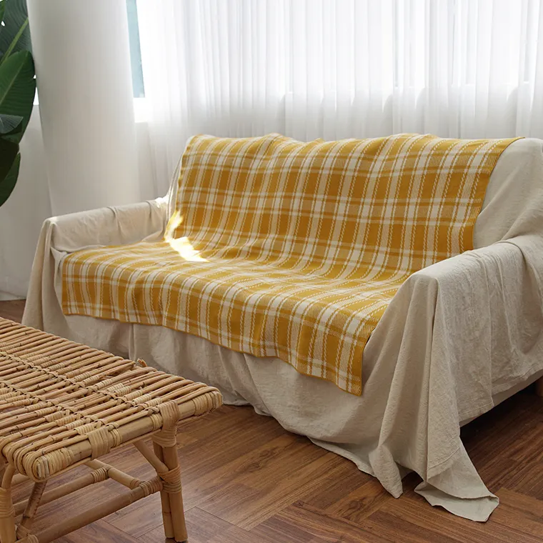 체크 니트 블랭킷 L 2color - 감도 깊은 취향 셀렉트샵 29CM