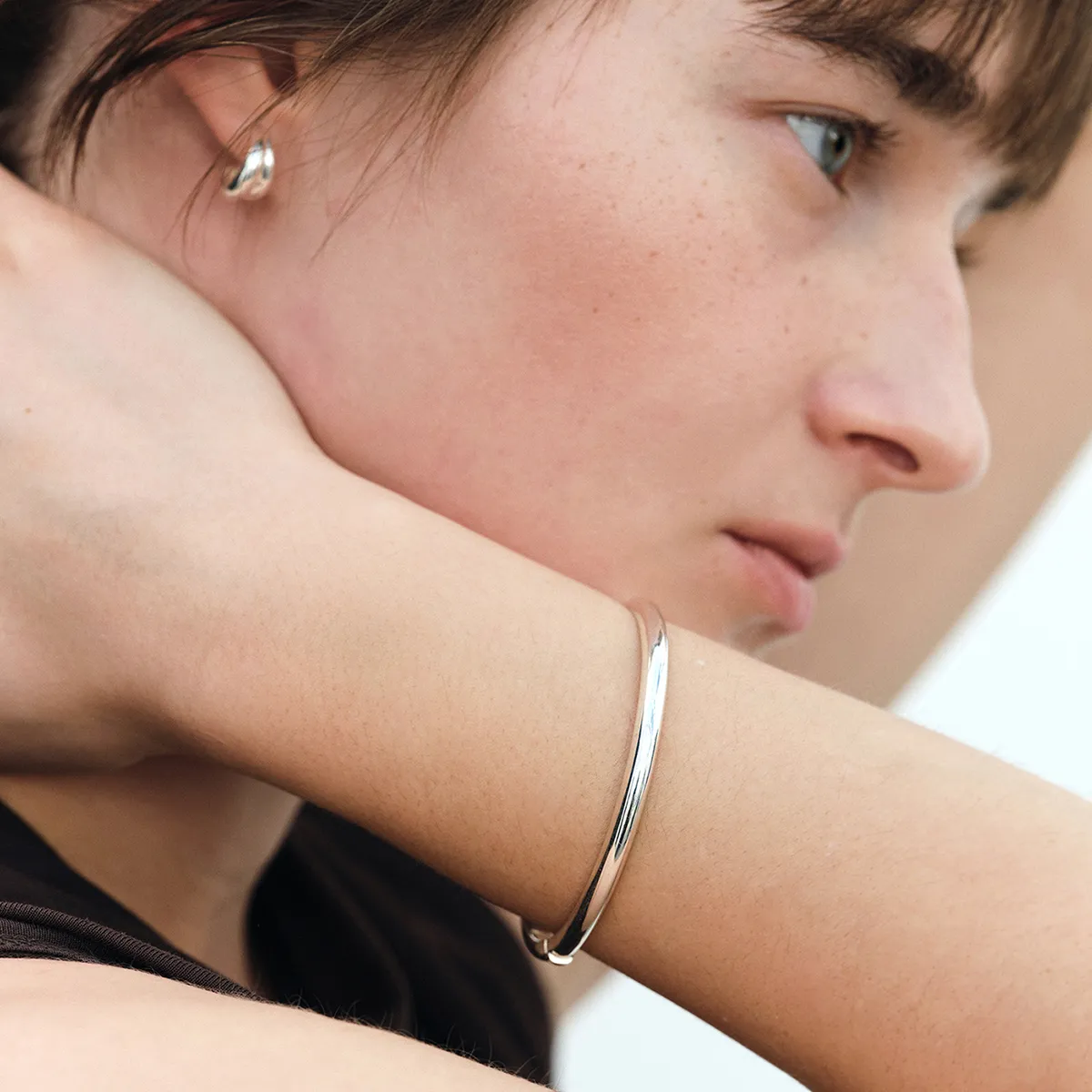 Classic Circle Bangle (silver925) - 감도 깊은 취향 셀렉트샵 29CM