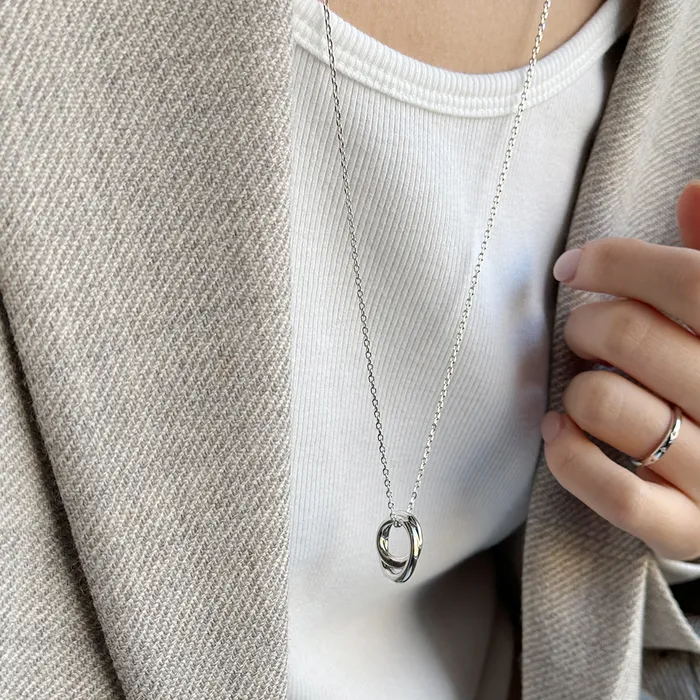 Tangle necklace (Silver) BH7N4A729WB600 - 감도 깊은 취향 셀렉트샵 29CM