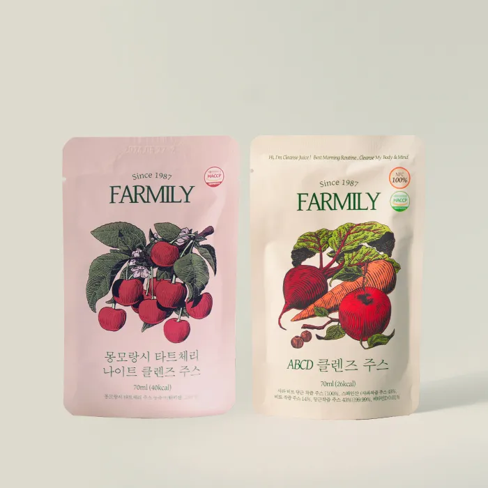 [SET] 팜밀리 바디리셋 클렌즈 - 2주 프로그램 (ABCD 1box+타트체리 1box) - 감도 깊은 취향 셀렉트샵 29CM