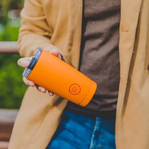 Cool Bottles 텀블러 비비드오렌지 (550ml) - 감도 깊은 취향 셀렉트샵 29CM