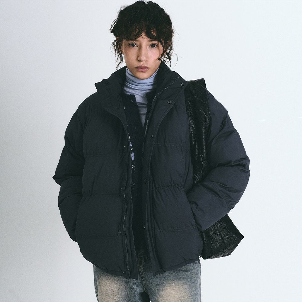 USEFUL OVER SHORT PADDING_BLUE GRAY - 감도 깊은 취향 셀렉트샵 29CM