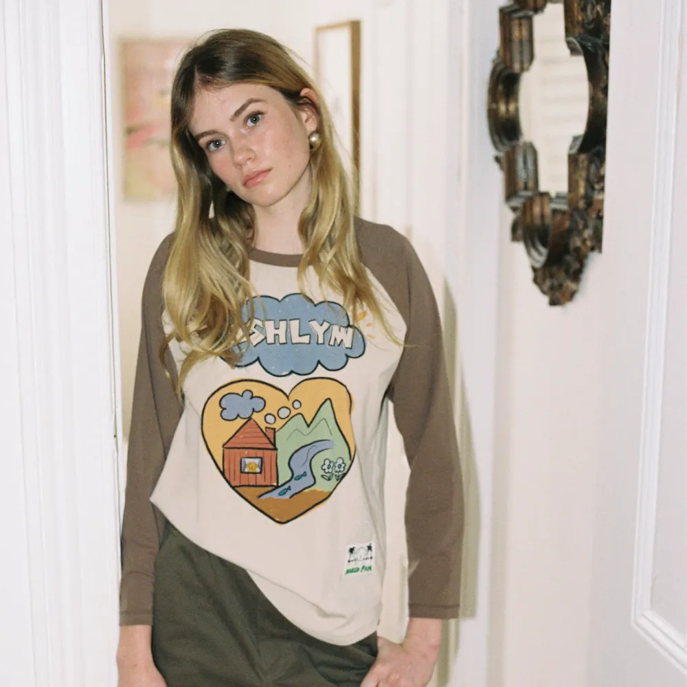 NATURE PAM RAGLAN T SHIRT_BROWN (2 SIZES) - 감도 깊은 취향 셀렉트샵 29CM