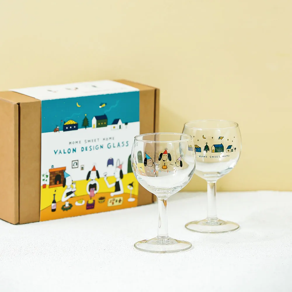 발론 디자인글래스 190 와인잔 선물세트(2P) - 감도 깊은 취향 셀렉트샵 29CM