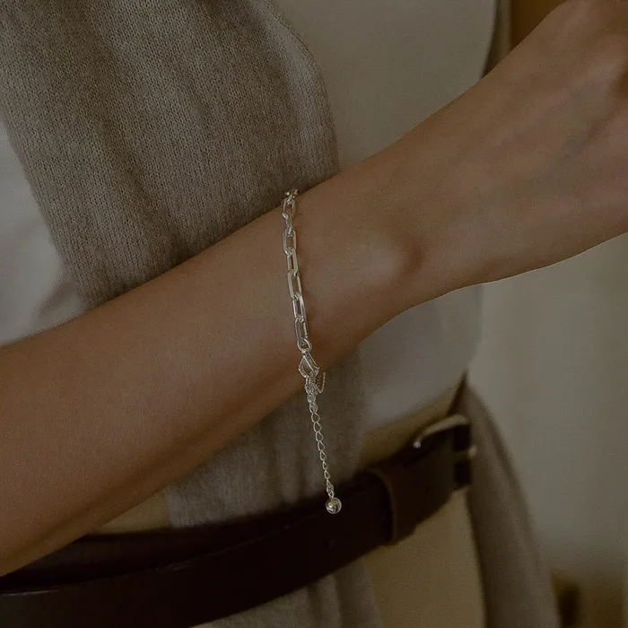 silver925 Level Bracelet #SB128 - 감도 깊은 취향 셀렉트샵 29CM
