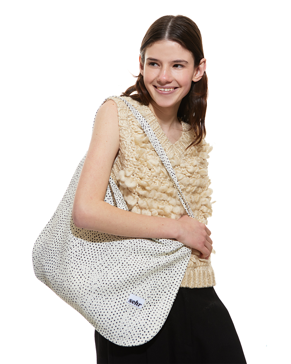 Rain Dot Easy Bag (White) - 감도 깊은 취향 셀렉트샵 29CM