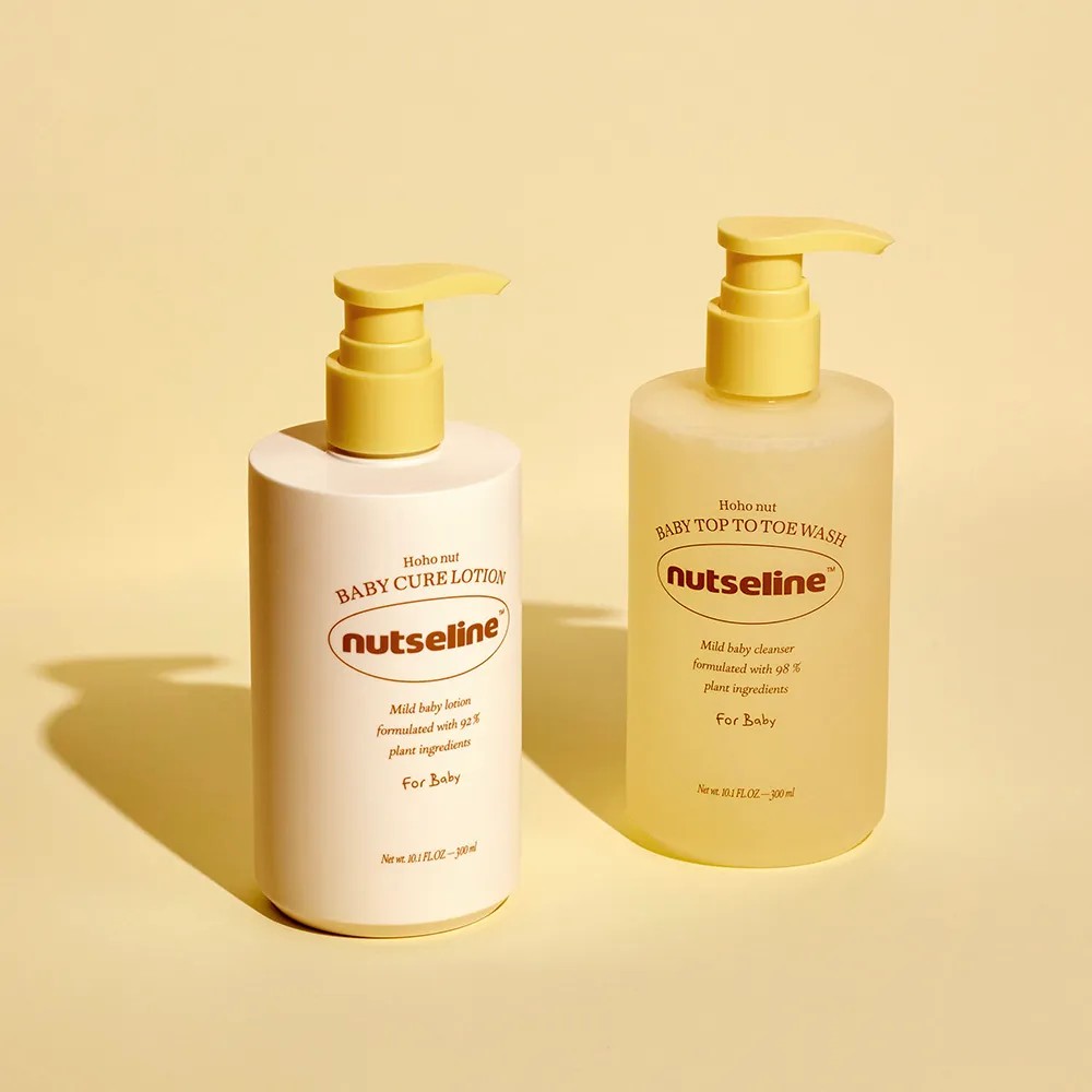 호호 넛 베이비 라인 2종 세트(바디로션 300ml+워시 300ml) - 감도 깊은 취향 셀렉트샵 29CM