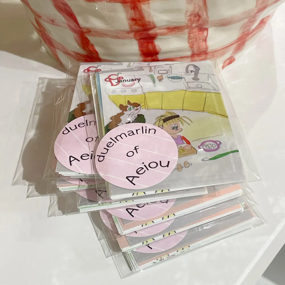 2025 Calendar Illust Sticker Pack by duelmarlin of Aeiou 12P - 감도 깊은 취향 셀렉트샵 29CM