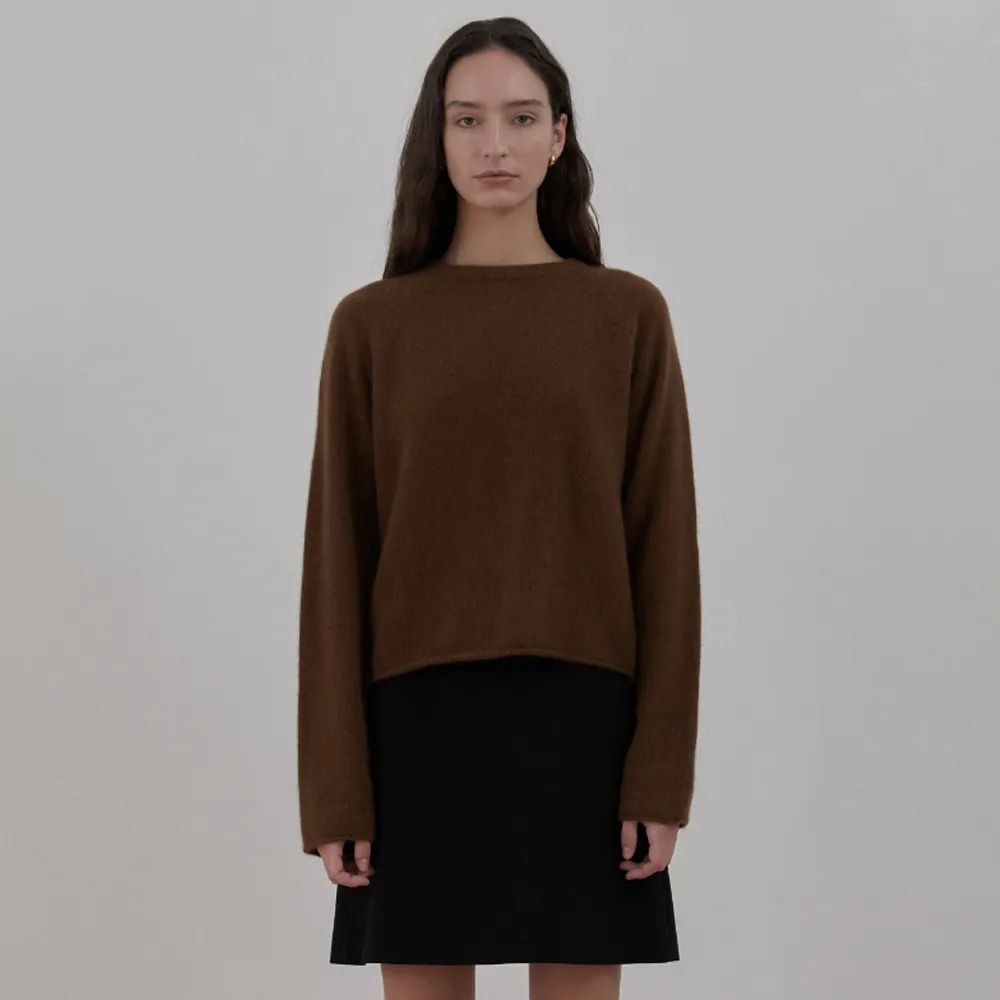 Mellow raccoon round knit(3color) - 감도 깊은 취향 셀렉트샵 29CM