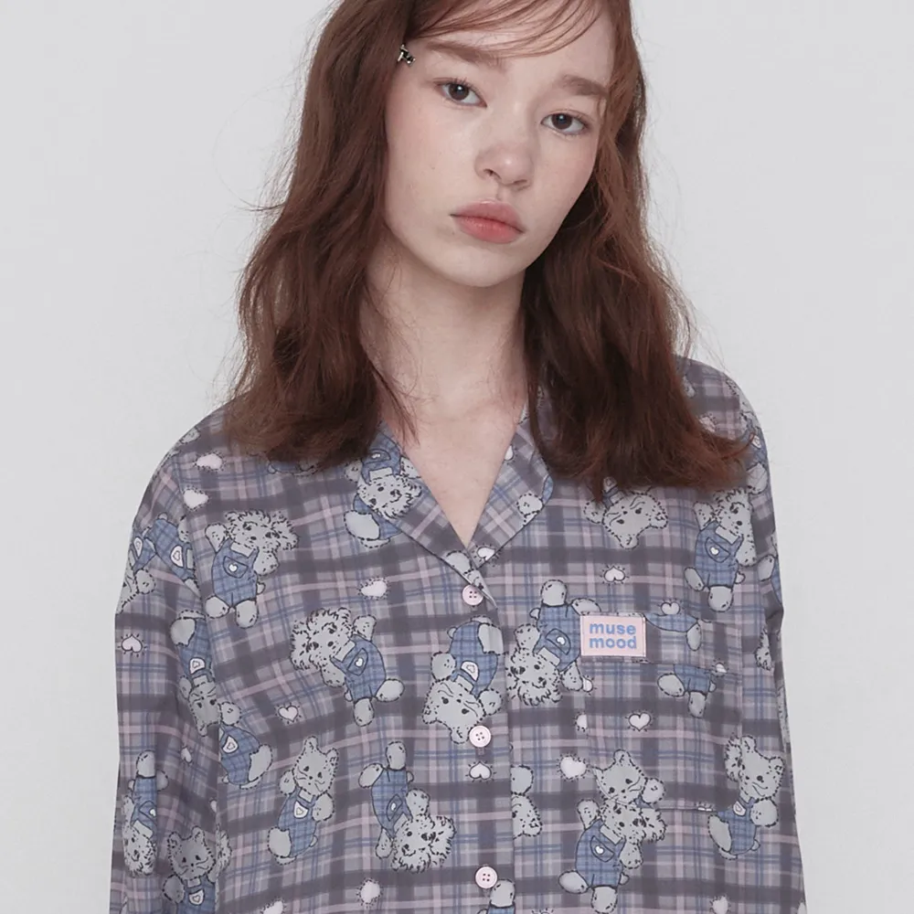 [60수고밀도면] blue jean pajama 잠옷 - 감도 깊은 취향 셀렉트샵 29CM