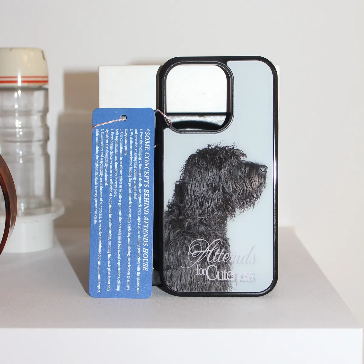 Black doggy bliss case - 감도 깊은 취향 셀렉트샵 29CM