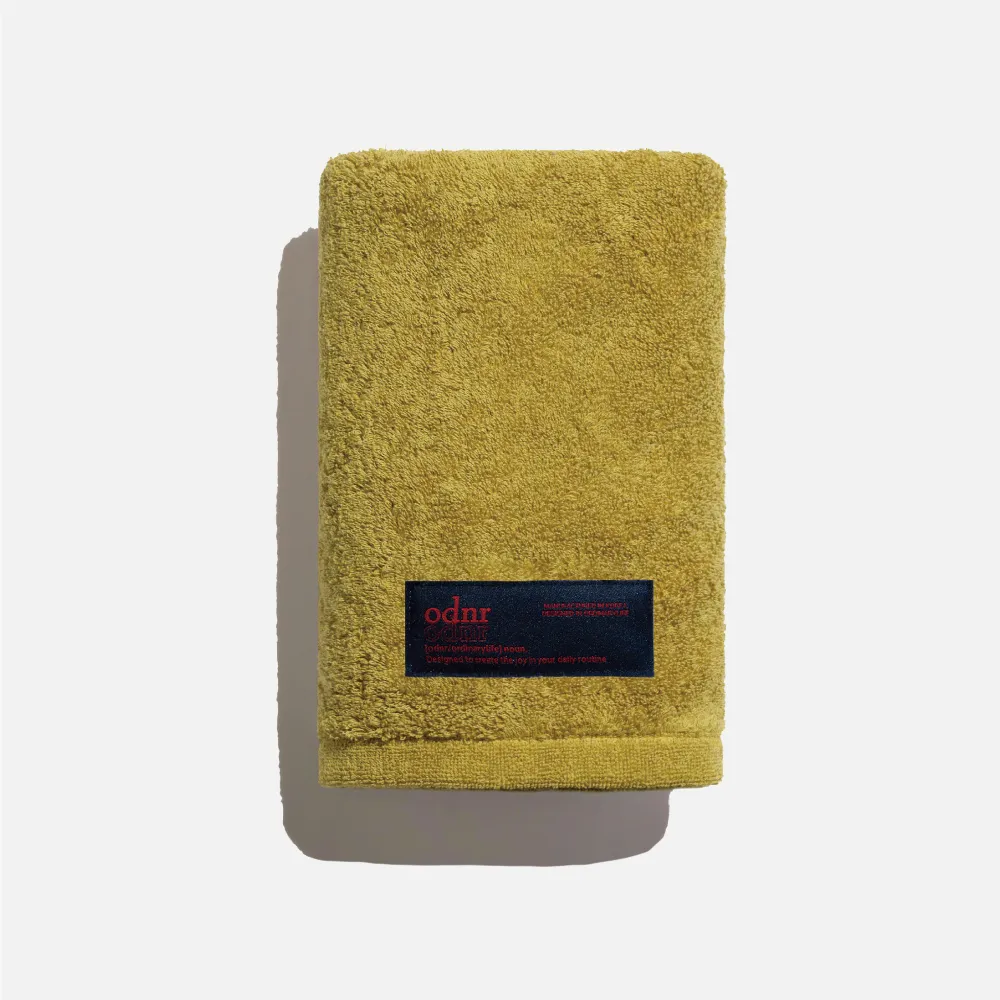 ODNR 스테디시리즈 타월 -머스타드(mustard) - 감도 깊은 취향 셀렉트샵 29CM