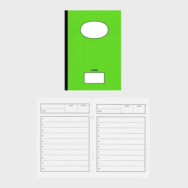 NOTEBOOK - B5 (받아쓰기) - 감도 깊은 취향 셀렉트샵 29CM