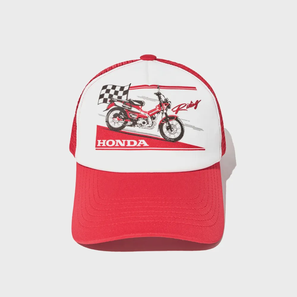 Honda Anime CT 125 Mesh Cap_Red - 감도 깊은 취향 셀렉트샵 29CM