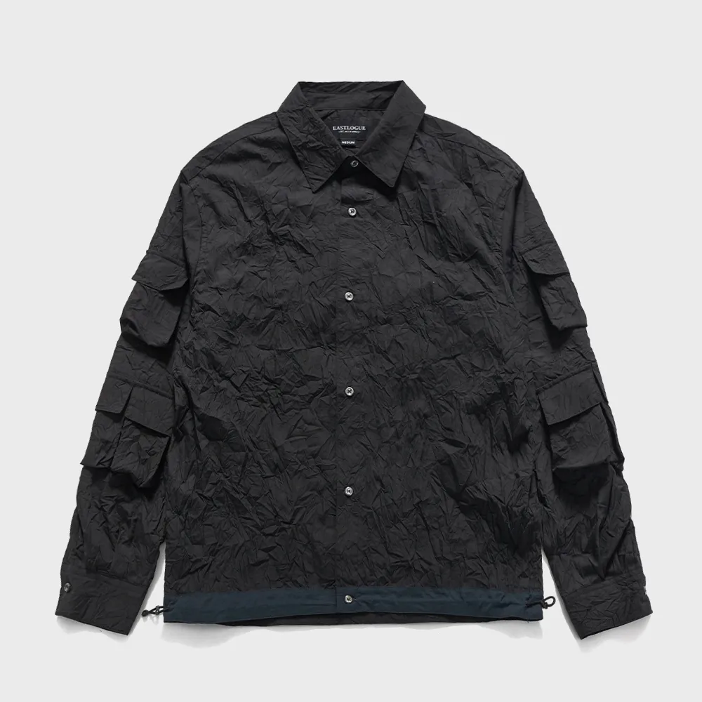 MAGAZINE POUCH SHIRTS / CREASE BLACK - 감도 깊은 취향 셀렉트샵 29CM